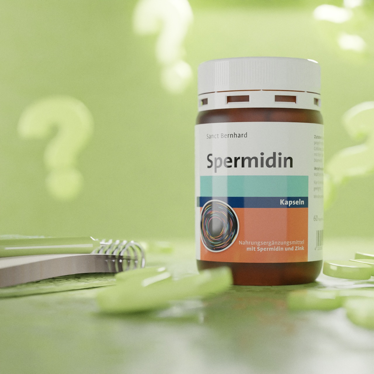 Capsule di spermidina » Acquista adesso in modo sicuro | Sanct Bernhard